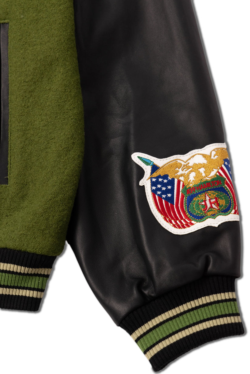 Jeff Hamilton x BAPE Wool & Leather Varsity Jacket – Jeff Hamilton Shop
